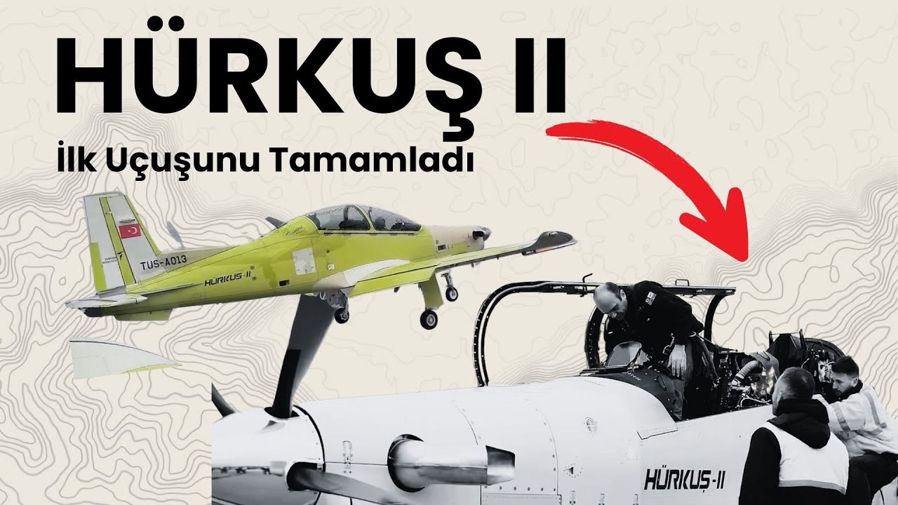 HÜRKUŞ-II İlk Uçuşunu Tamamladı | C savunma